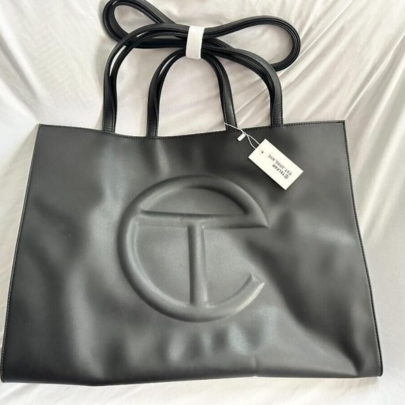 Telfar | Bags | Telfar Shopping Bag Large Tote Black | Poshmark